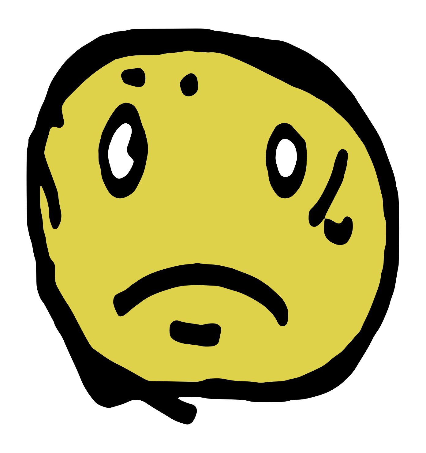 Sad No Good Sticker for iOS & Android | GIPHY