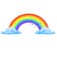 Transparent Rainbow Gif