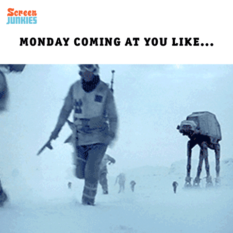 Star Wars Mondays GIF by ScreenJunkies - Find & Share on GIPHY