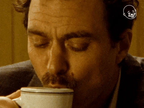 Drinking Coffee Animated Gif
