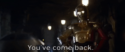 Youve Come Back Episode 7 GIF by Star Wars - Find & Share on GIPHY