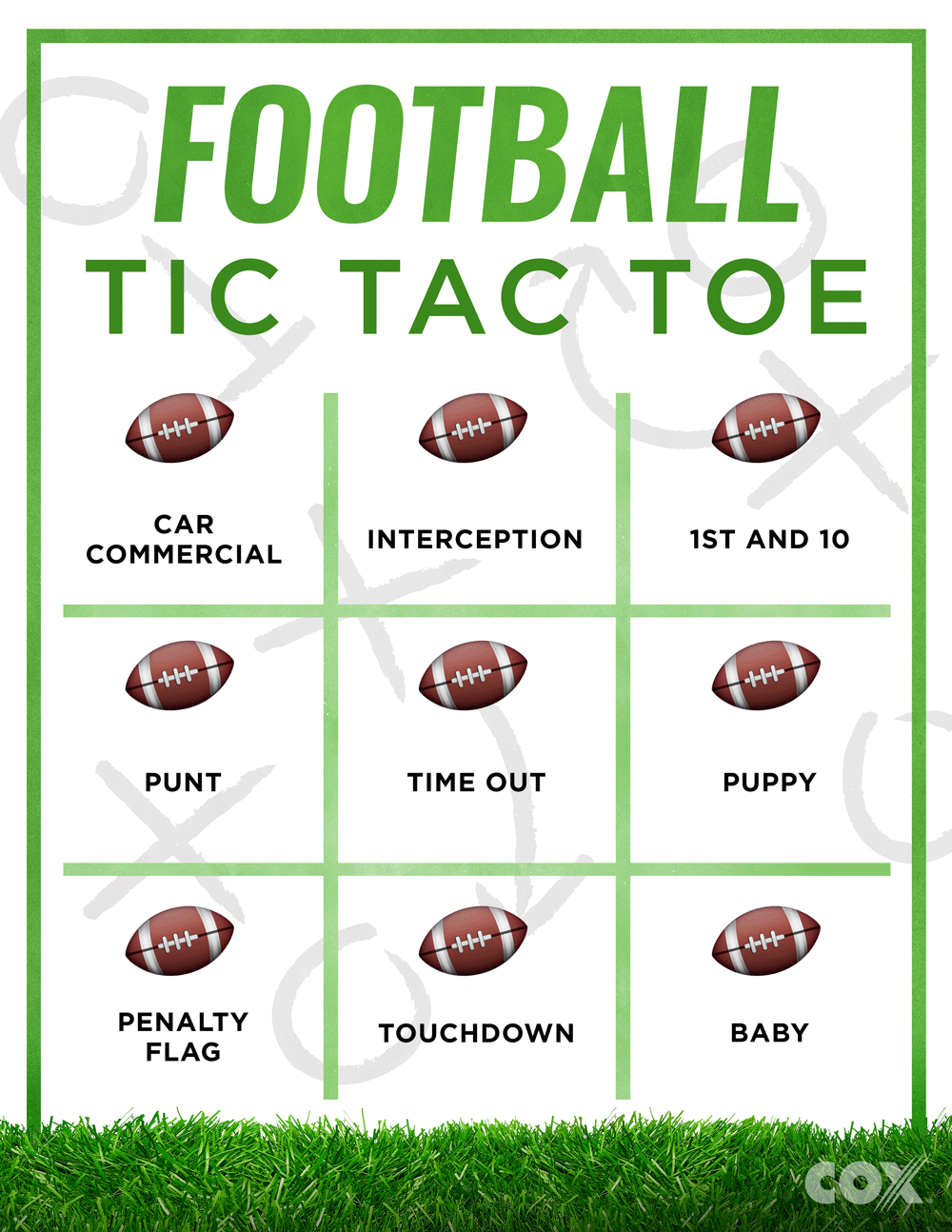 Super Bowl Football By Cox Communications Find And Share On Giphy