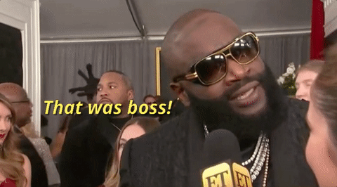 Rick Ross Boss GIF by Entertainment Tonight - Find & Share on GIPHY