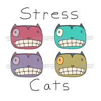 Stressed Cat Gif