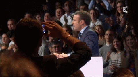 Emmanuel Macron Paris GIF by franceinfo - Find & Share on GIPHY