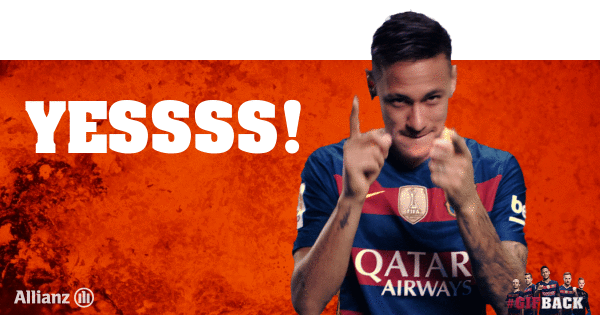 Football Yes GIF by Allianz - Find & Share on GIPHY