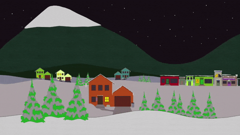 Snow Town GIF by South Park - Find & Share on GIPHY