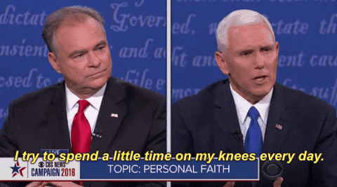 Mike Pence Debate GIF by Election 2016 - Find & Share on GIPHY