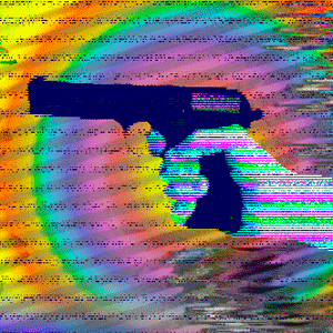 Glitch Gun GIF by Mr Tronch - Find & Share on GIPHY