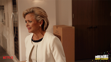 Shocked Amy Sedaris GIF by Unbreakable Kimmy Schmidt - Find & Share on ...