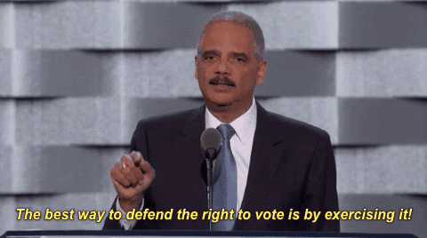Right To Vote Democratic National Convention GIF by Election 2016 ...