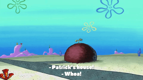 Patrick Star Rock Gif