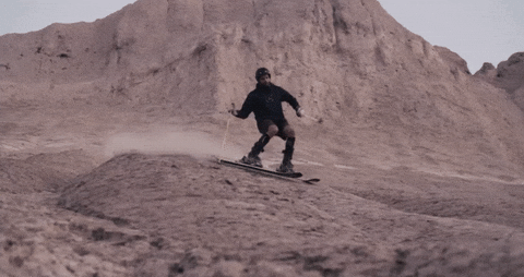 Sand Skiing GIFs - Get the best GIF on GIPHY