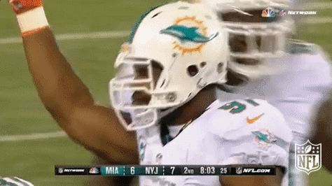 Miami Dolphins Football GIF by NFL - Find & Share on GIPHY