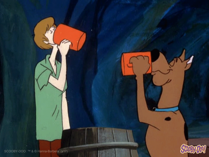 Happy Hour Drinking GIF by Scooby-Doo - Find & Share on GIPHY