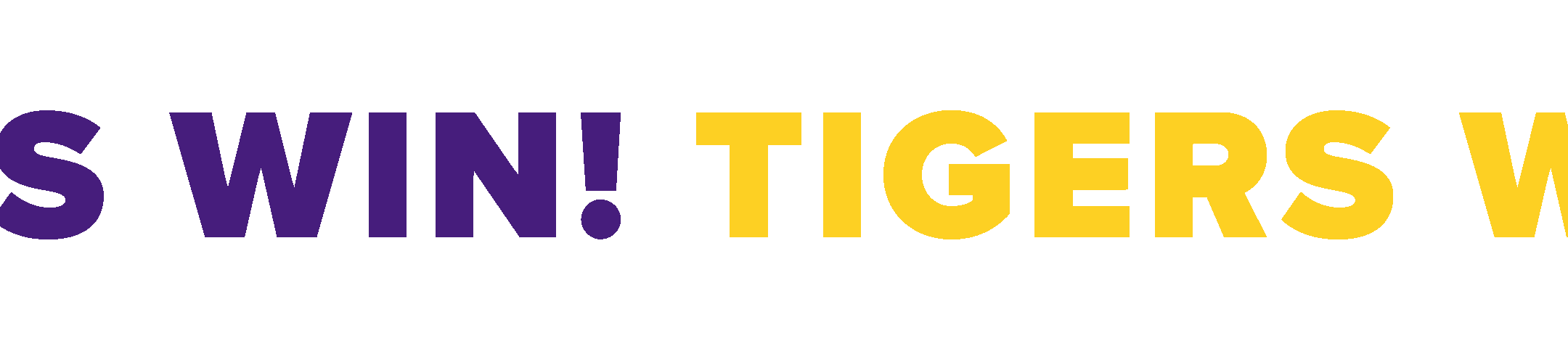 Lsu Tigers Sticker by Louisiana State University for iOS & Android | GIPHY