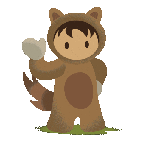 Teddy Bear Hello Sticker by Salesforce for iOS & Android | GIPHY