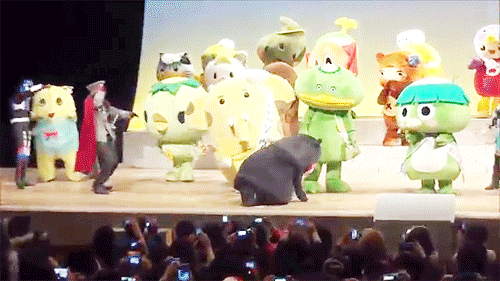 Japanese Mascot Fan Meeting GIFs - Get the best GIF on GIPHY