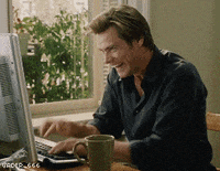 Jim Carrey Typing Gif