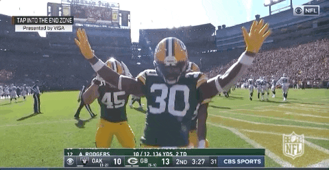 Green Bay Packers Football GIF by NFL - Find & Share on GIPHY