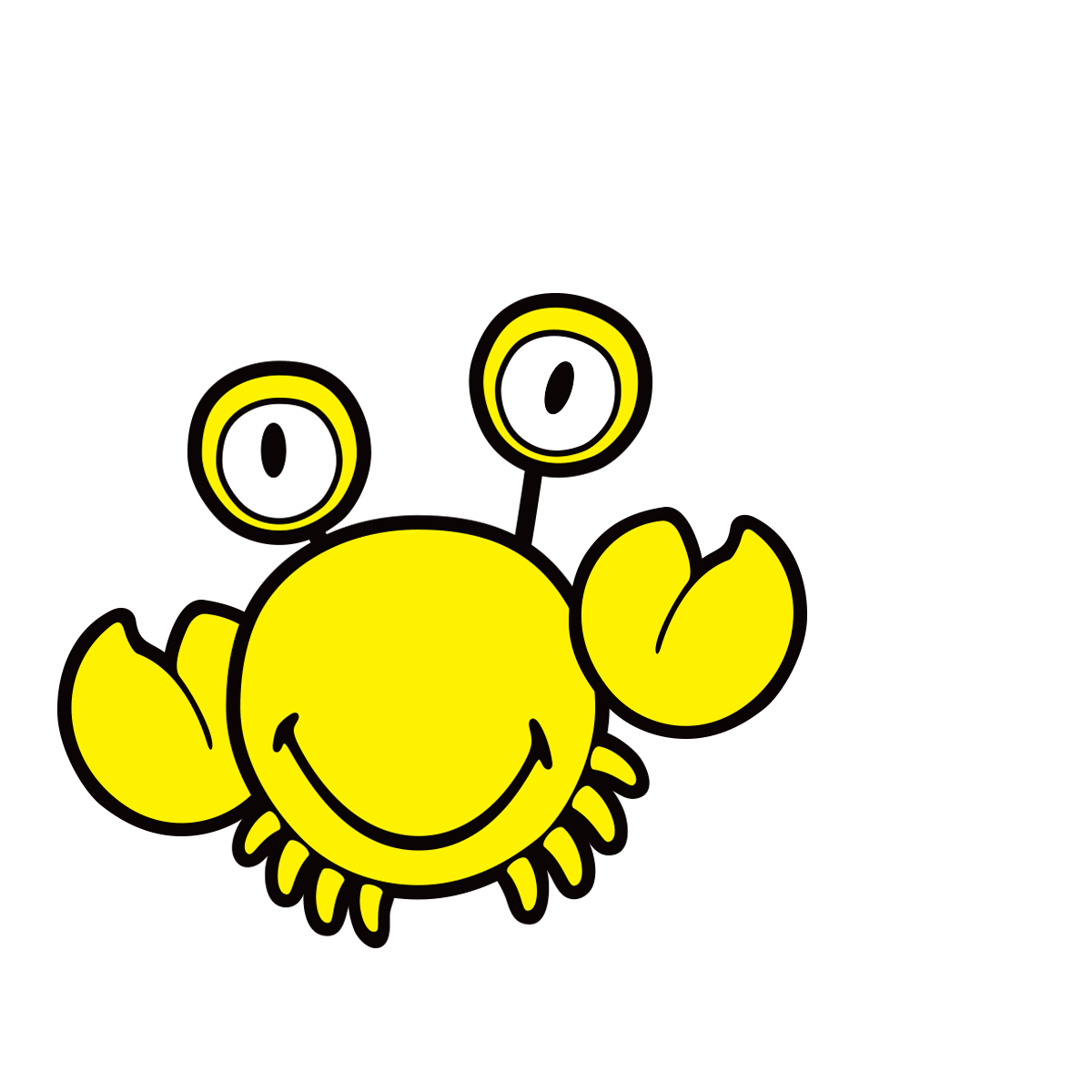 Sea Creature Beach Sticker by Smiley for iOS & Android | GIPHY