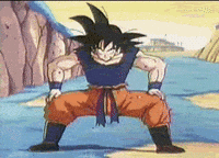 Goku+stare GIFs - Find & Share on GIPHY