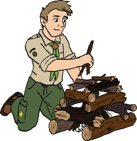Scout Scouting Sticker by Magyar Cserkészszövetség for iOS & Android ...