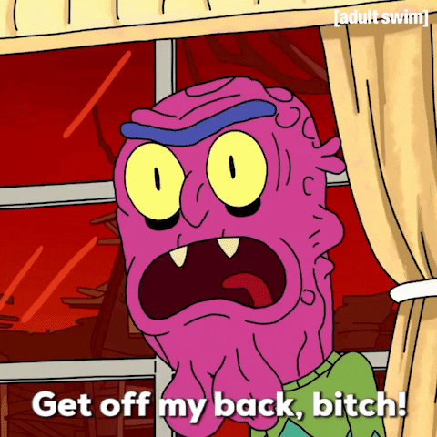 Get-off-my-back GIFs - Get the best GIF on GIPHY
