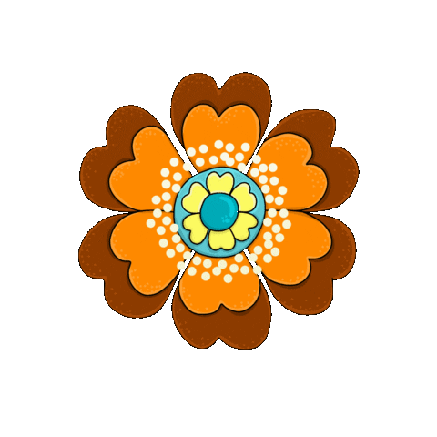 Cartoon Flower Sticker for iOS & Android | GIPHY