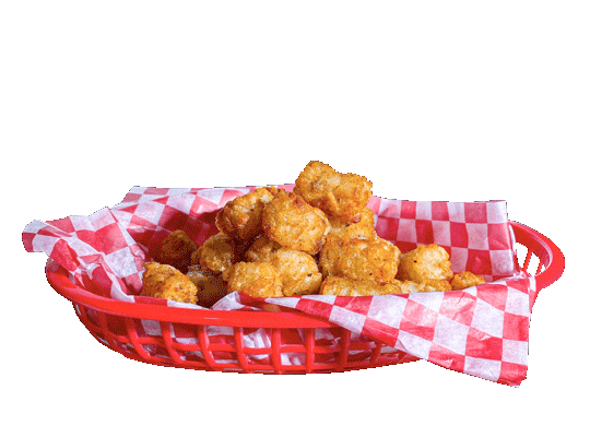 Tater Tots Eating Sticker by GIPHY Studios Originals for iOS & Android ...