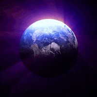 Rotating Earth Gif