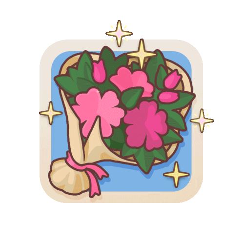 Flowers Congratulations Sticker for iOS & Android | GIPHY