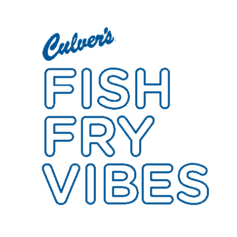 Eat Fish Fry Sticker by Culver's for iOS & Android | GIPHY