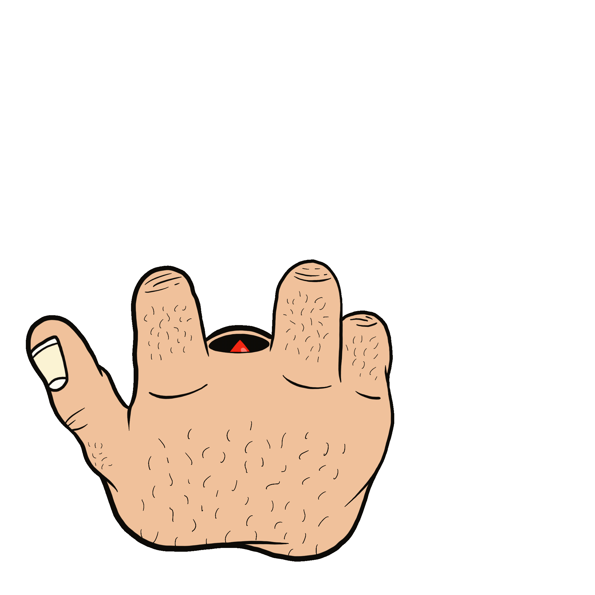 Hand Fail Sticker by Rif for iOS & Android | GIPHY