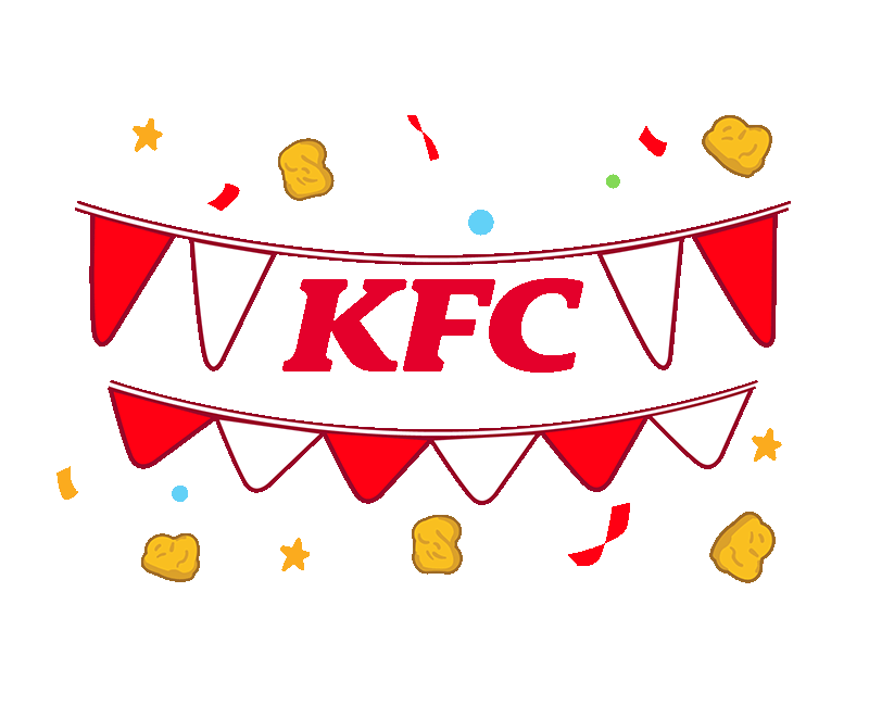Christmas Sticker by KFC Thailand for iOS & Android | GIPHY