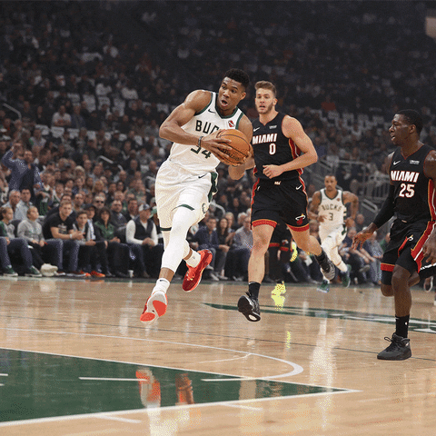 Throw It Down Giannis Antetokounmpo GIF by Milwaukee Bucks - Find & Share on GIPHY