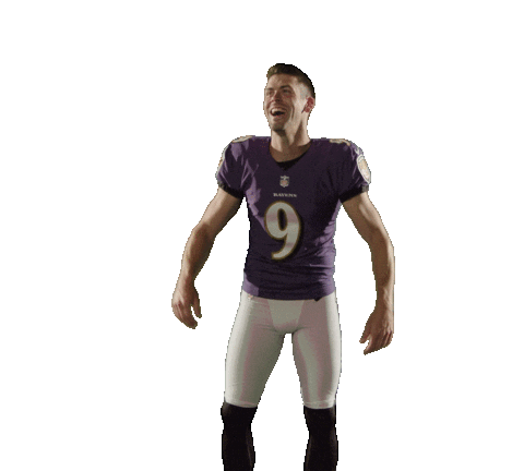 Justin Tucker Laughing Sticker by Baltimore Ravens for iOS & Android ...