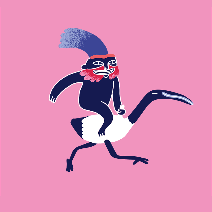 Egypt Ibis GIF by Mirjam Debets - Find & Share on GIPHY