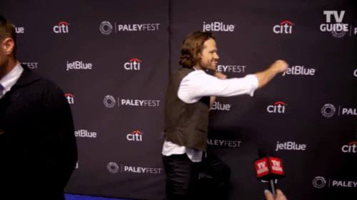 Sam Kick GIF by TV Guide - Find & Share on GIPHY