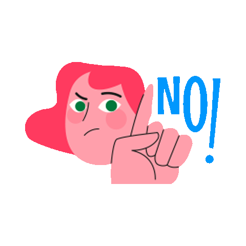 Nop Sticker by asiete agencia for iOS & Android | GIPHY