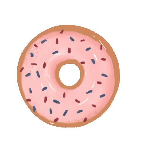 Food Donut Sticker for iOS & Android | GIPHY