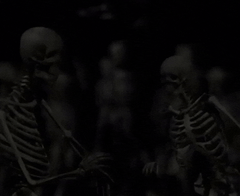2spooky4me Skeleton Gif