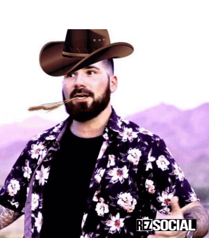 Cowboy Hat GIF by rezsocial - Find & Share on GIPHY