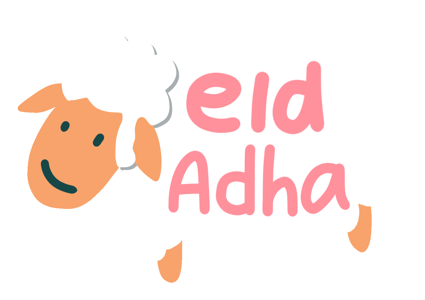 Sheep Eid Sticker by yessiow for iOS & Android | GIPHY