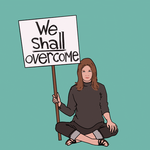 Gloria Steinem Protest GIFs - Get the best GIF on GIPHY