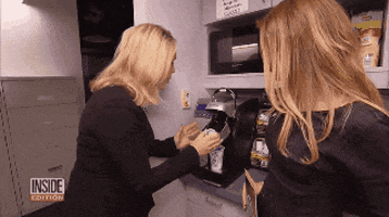 Coffee Machine GIF by Inside Edition - Find & Share on GIPHY