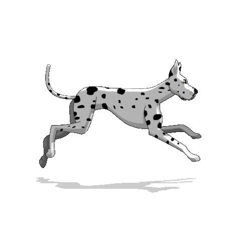 Animated Dog Running Gif