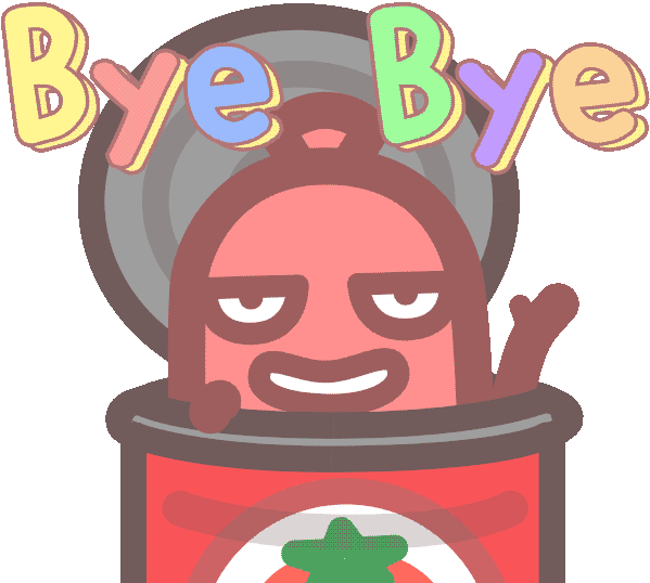 Bye Bye Goodbye Sticker by SAMWOO288 for iOS & Android | GIPHY