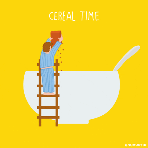 Crying-cereal-baby-morning GIFs - Get the best GIF on GIPHY