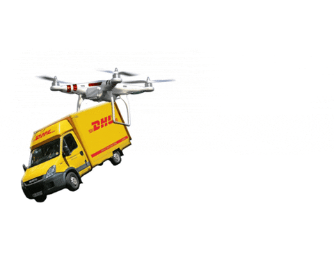 Copter Dhl Express Italy GIF - Find & Share on GIPHY